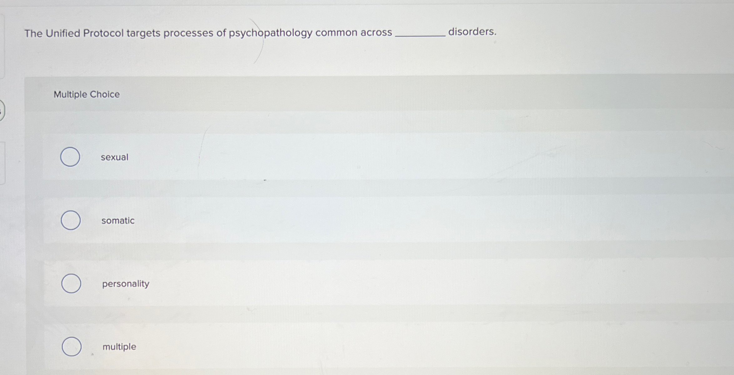 Solved The Unified Protocol targets processes of | Chegg.com