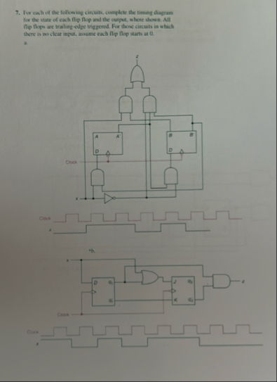 Solved For Each of the following circuits, complete the | Chegg.com