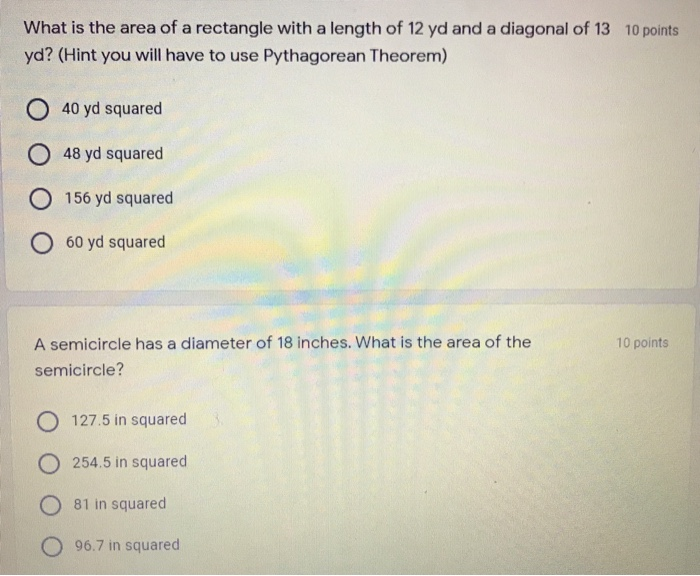 Solved A circle has a radius of 5 cm. What is the area of | Chegg.com