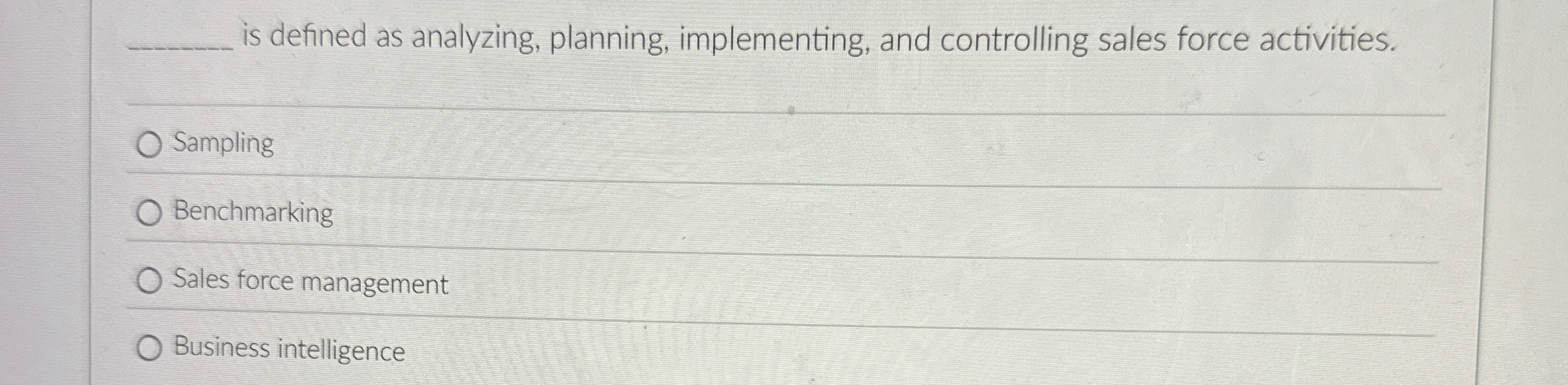 Solved is defined as analyzing, planning, implementing, and | Chegg.com