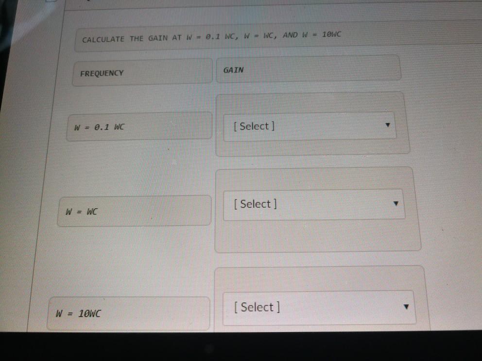 Solved GIVEN THE NETWORK BELOW, DERIVE THE TRANSFER FUNCTION | Chegg.com