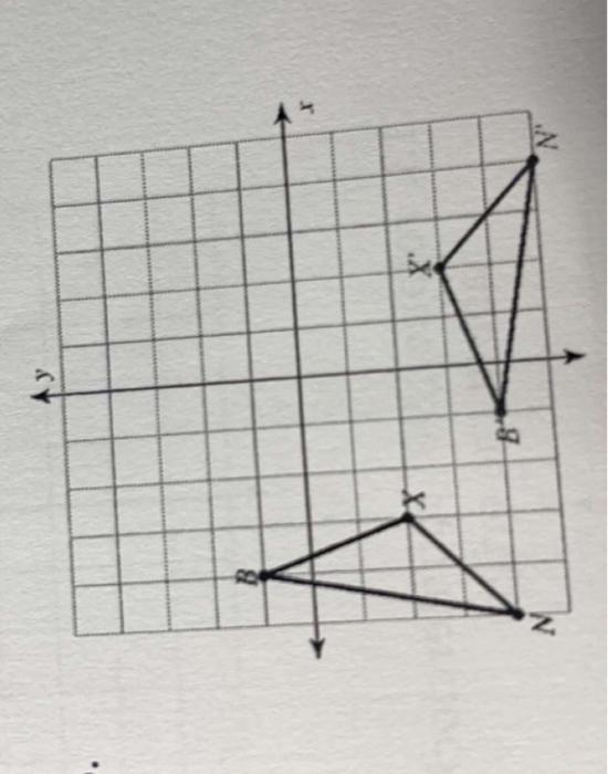 Solved identify and describe the transformation that occured | Chegg.com