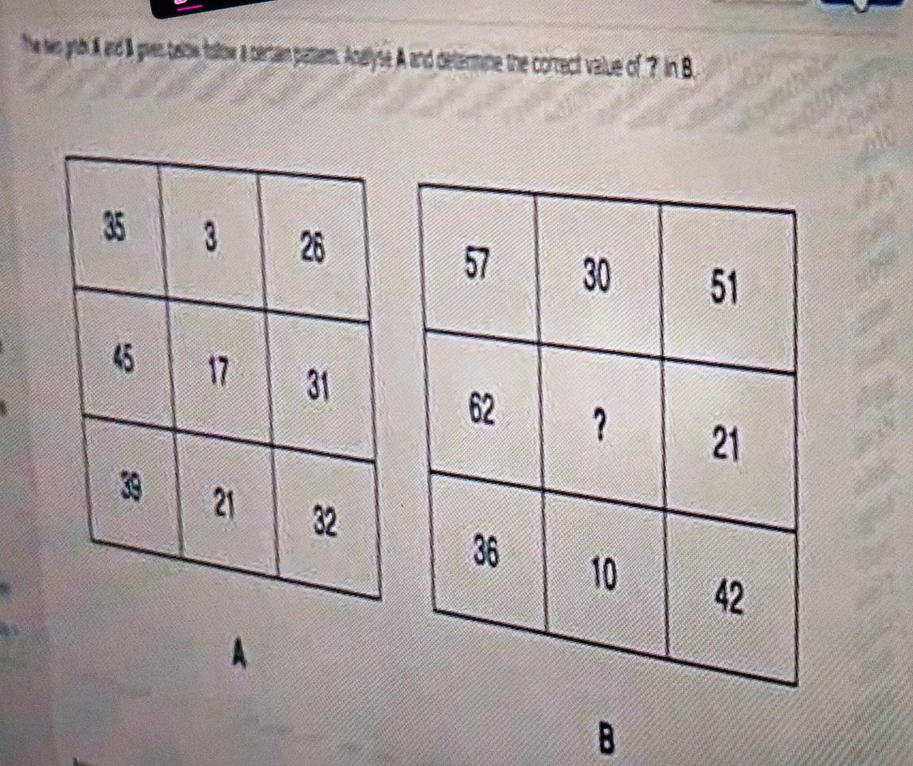 Solved \begin{tabular}{|c|c|c|} \hline 57 & 30 & 51 \\ | Chegg.com