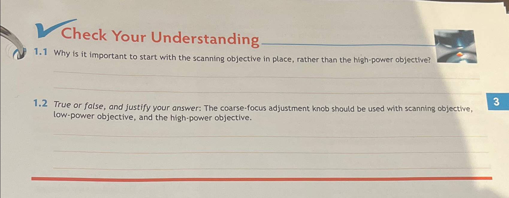 Solved Check Your Understanding1.1 ﻿Why is it important to | Chegg.com