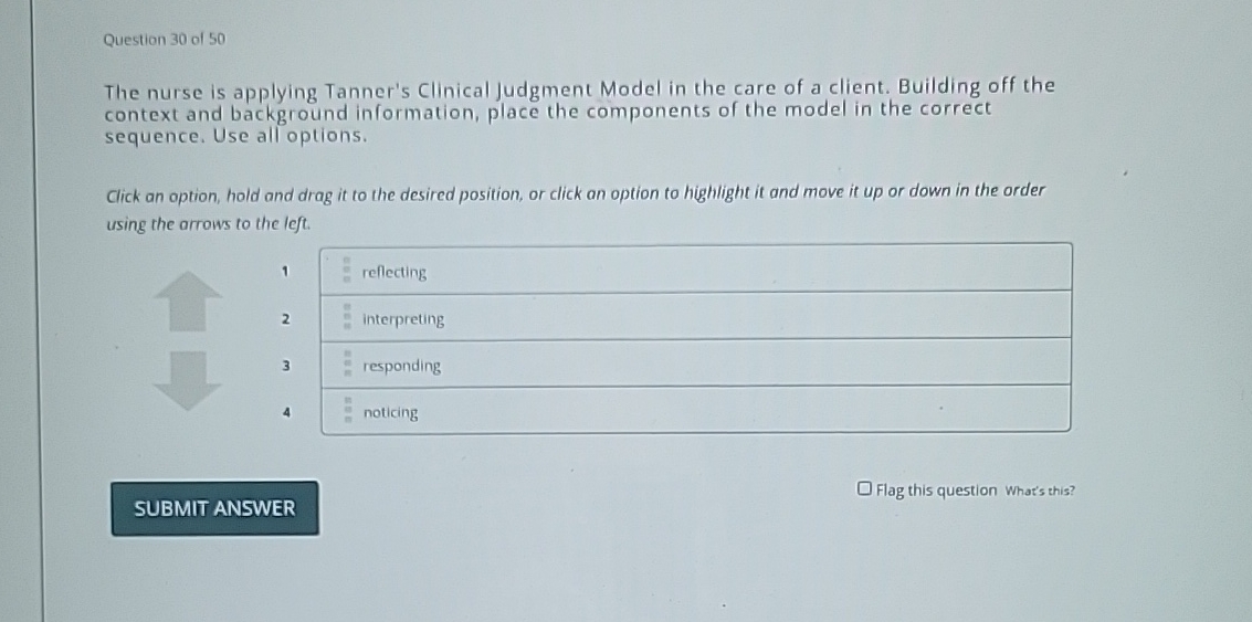 Solved Question 30 ﻿of 50The nurse is applying Tanner's | Chegg.com