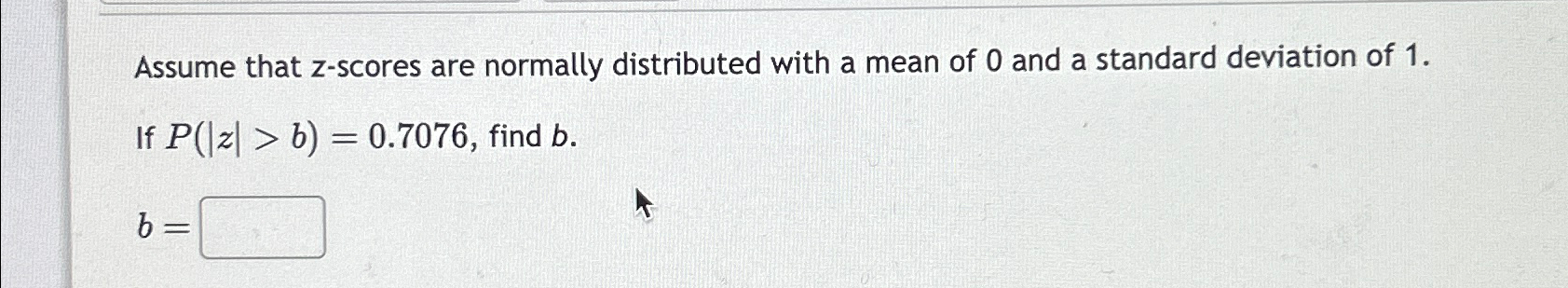 Solved Assume that z-scores are normally distributed with a | Chegg.com