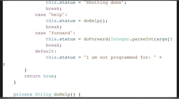 Solved Hi there, please help me get these test case to pass | Chegg.com