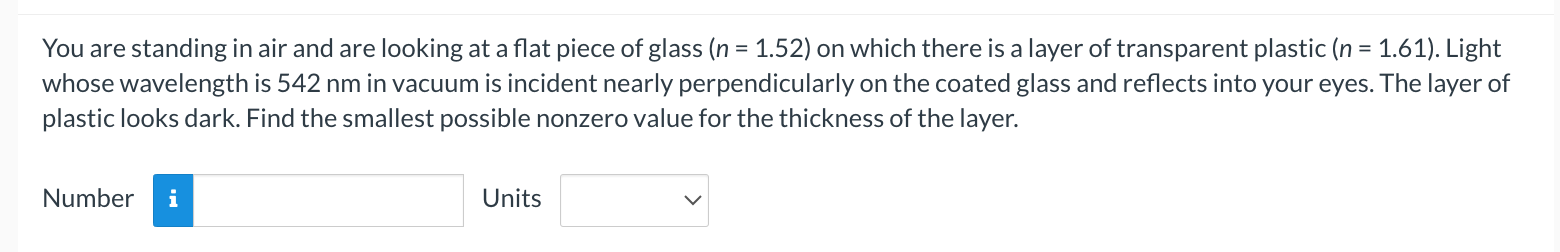 Solved You are standing in air and are looking at a flat | Chegg.com