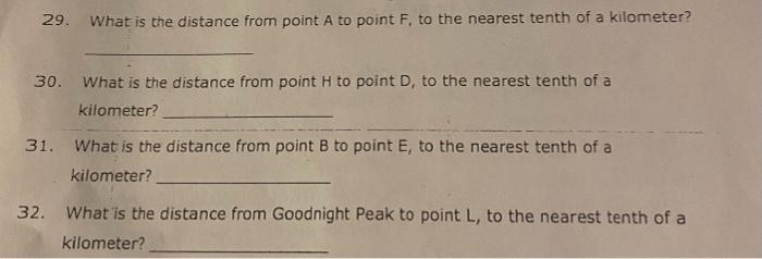 Solved Use The Following Topographic Map From Palo Duro 