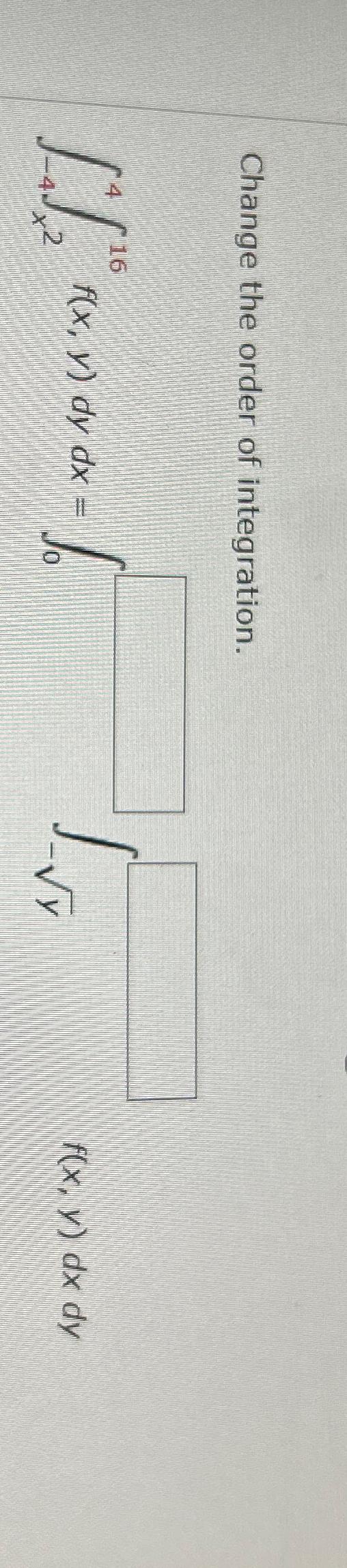 Solved Change the order of | Chegg.com