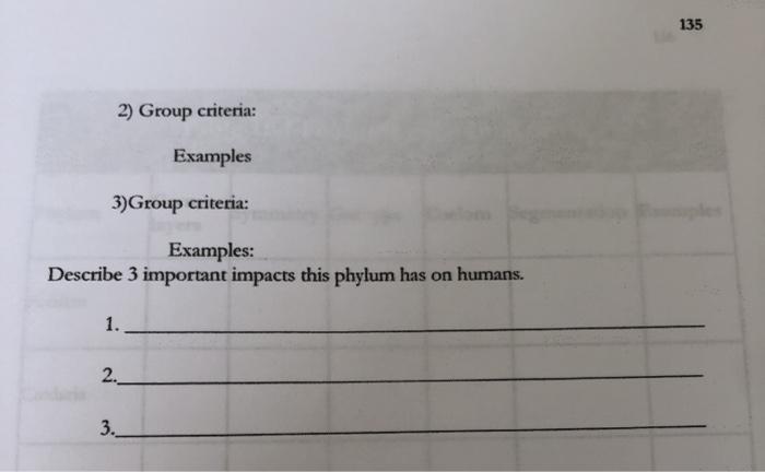 Solved Phylum Arthropoda the segmented animals: insects, | Chegg.com