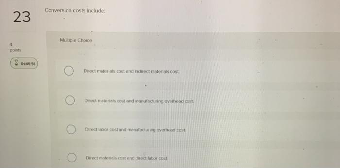 Solved ll the raw materials inventory balance increased by | Chegg.com