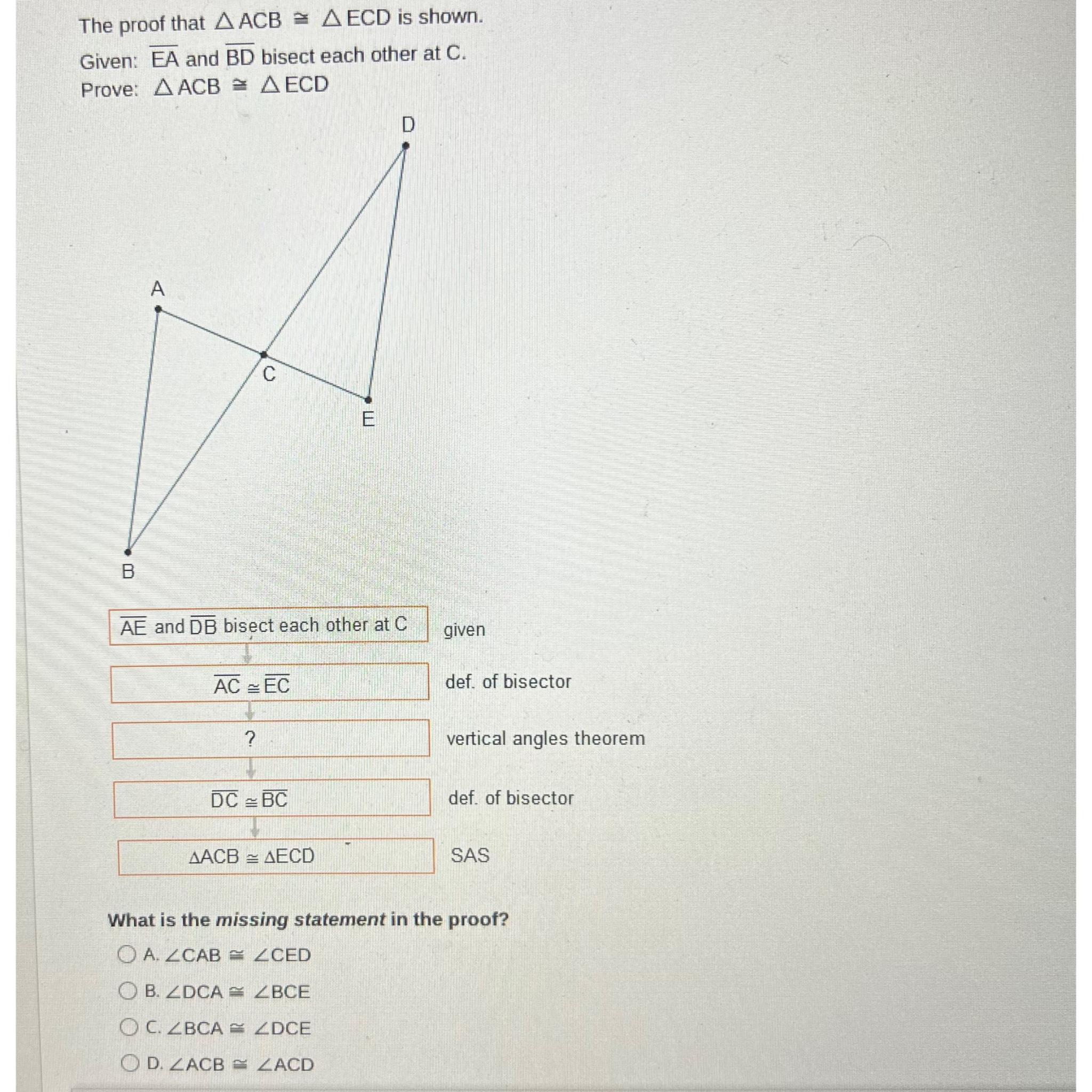Solved What is the missing proof? | Chegg.com