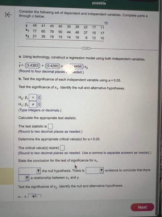 Solved Consider the following set of dependent and | Chegg.com