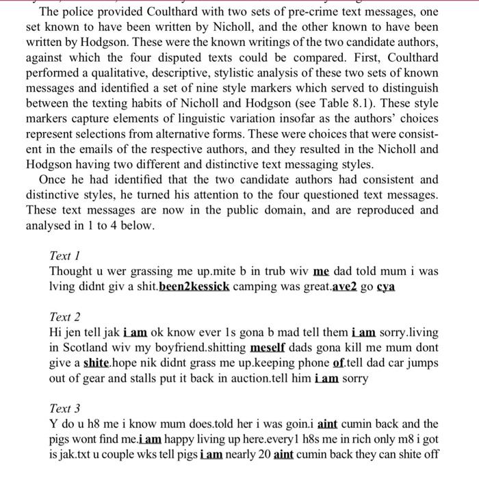 Scenario: "In 2002, Stuart Campbell was tried and | Chegg.com