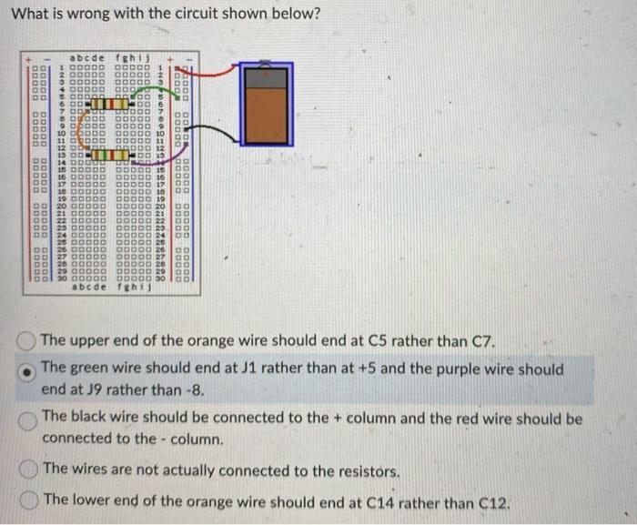 Solved What is wrong with the circuit shown below? The upper | Chegg.com