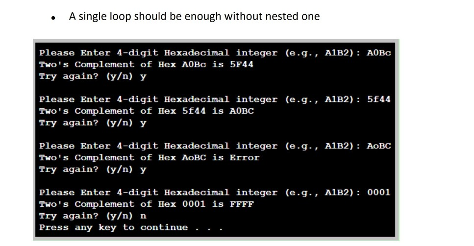 Solved Twoscomplementwithhexadecimal Write An Assembly