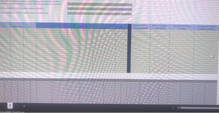 Using the Poisson Distribution formula below, | Chegg.com