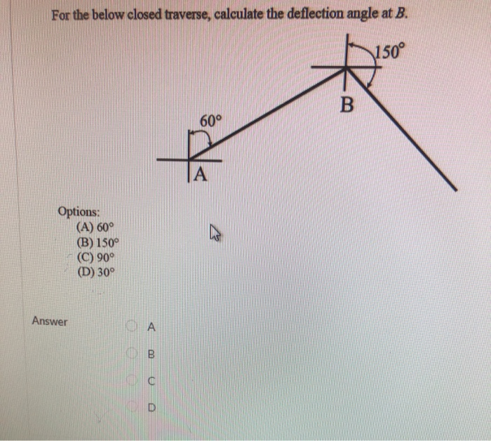Solved For the below closed traverse, calculate the | Chegg.com
