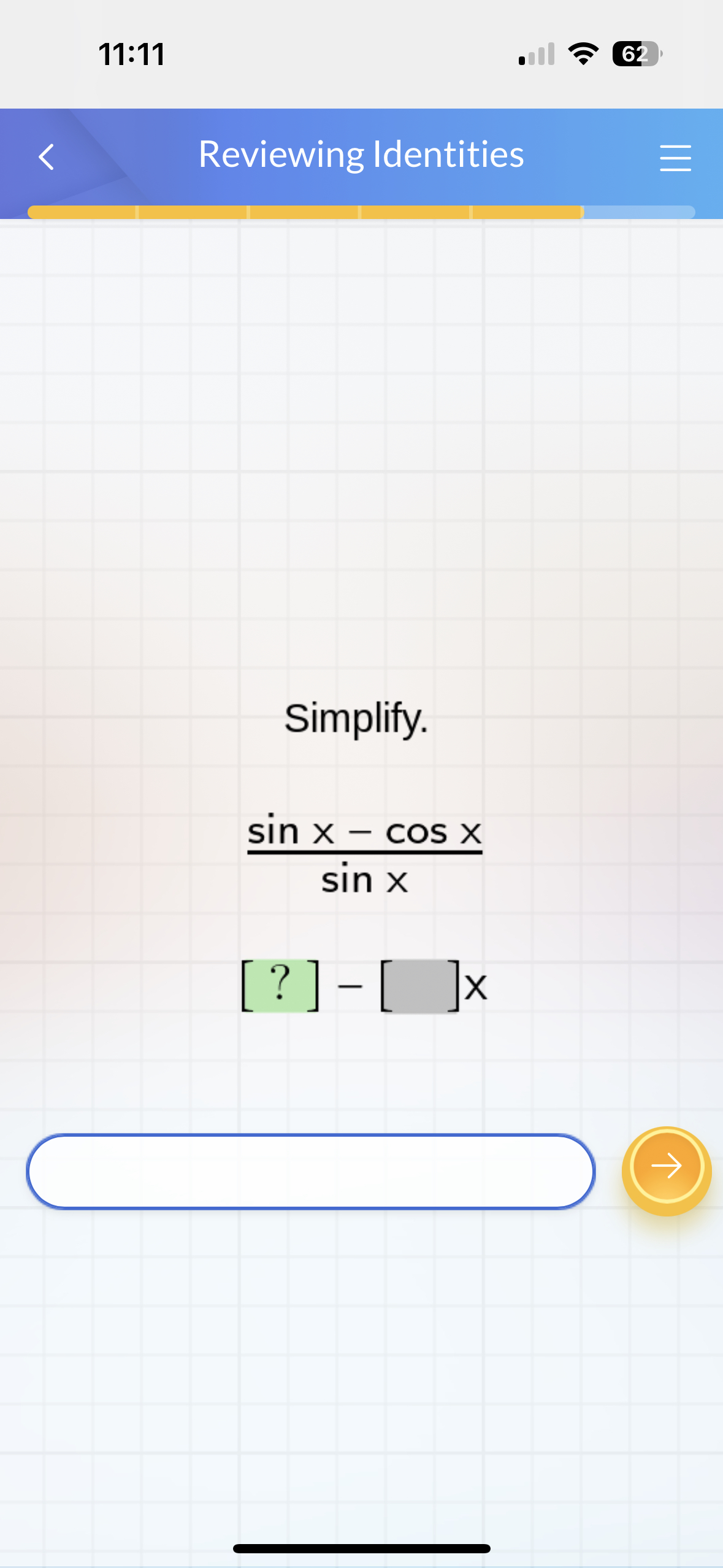 Solved 11:11. ิReviewing | Chegg.com
