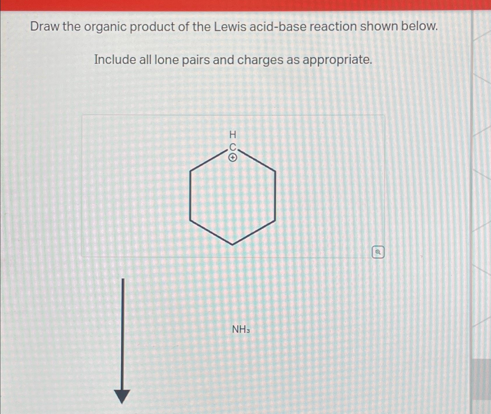 Draw the organic product of the Lewis acid-base | Chegg.com