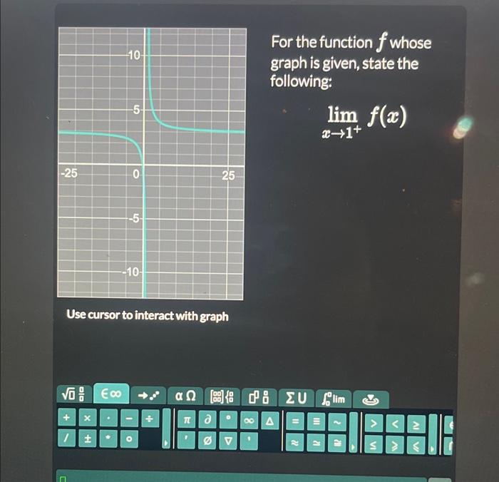 Solved For the function f whose graph is given, state the | Chegg.com