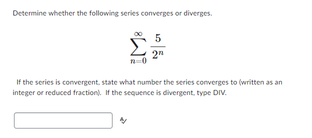 Solved Determine whether the following series converges or | Chegg.com