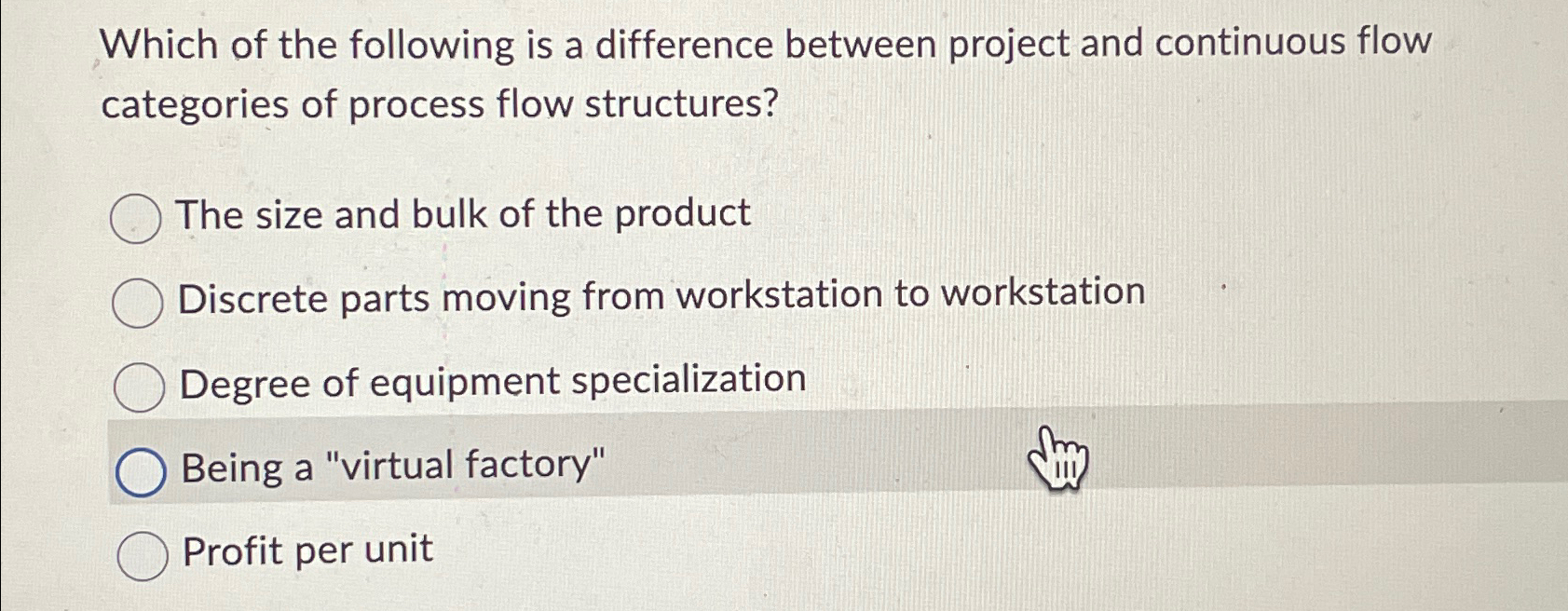 Solved Which of the following is a difference between | Chegg.com