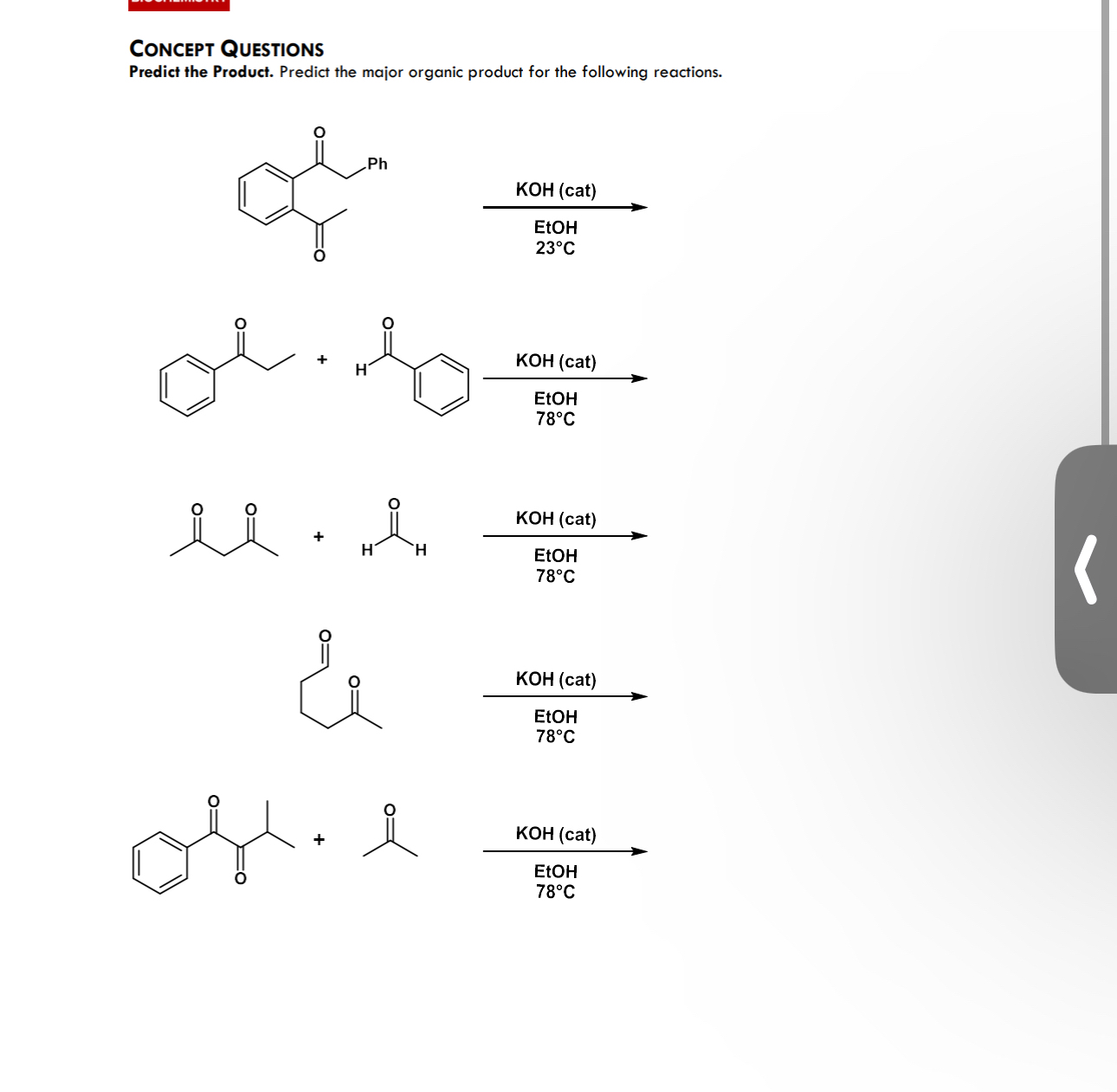 Solved Concept QuestionsPredict the Product. Predict the | Chegg.com
