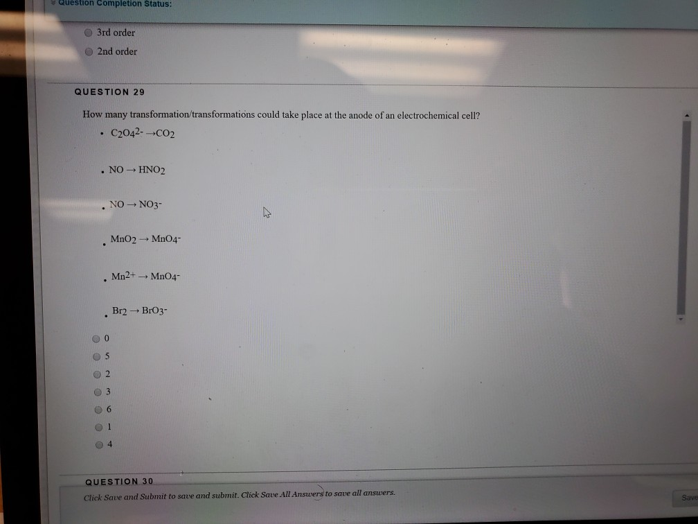Solved Question completion Status: 3rd order 2nd order | Chegg.com
