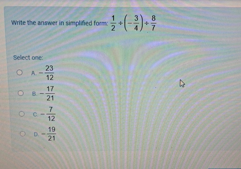Solved Write the answer in simplified form: | Chegg.com