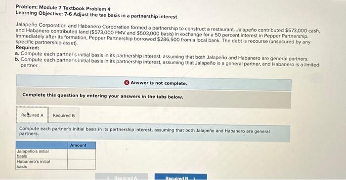 Solved Problem: Module 7 Textbook Problem 4 Learning | Chegg.com