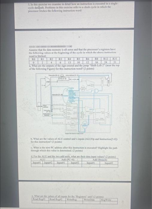 Solved i need numbers 1, 2 and 3 each question has a few | Chegg.com