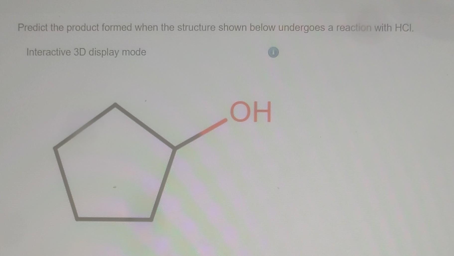 Solved Predict the product formed when the structure shown | Chegg.com