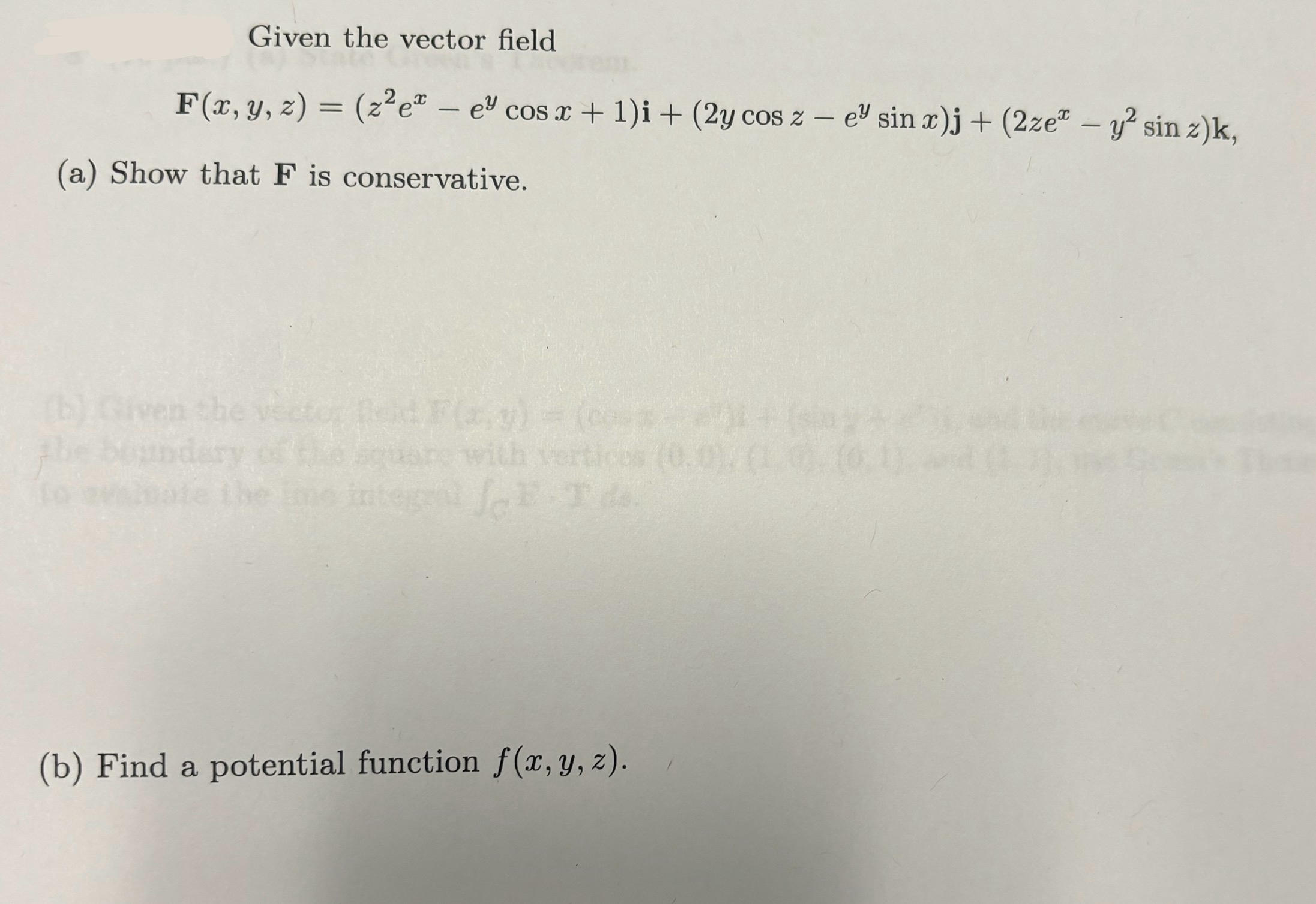 Solved Given the vector | Chegg.com