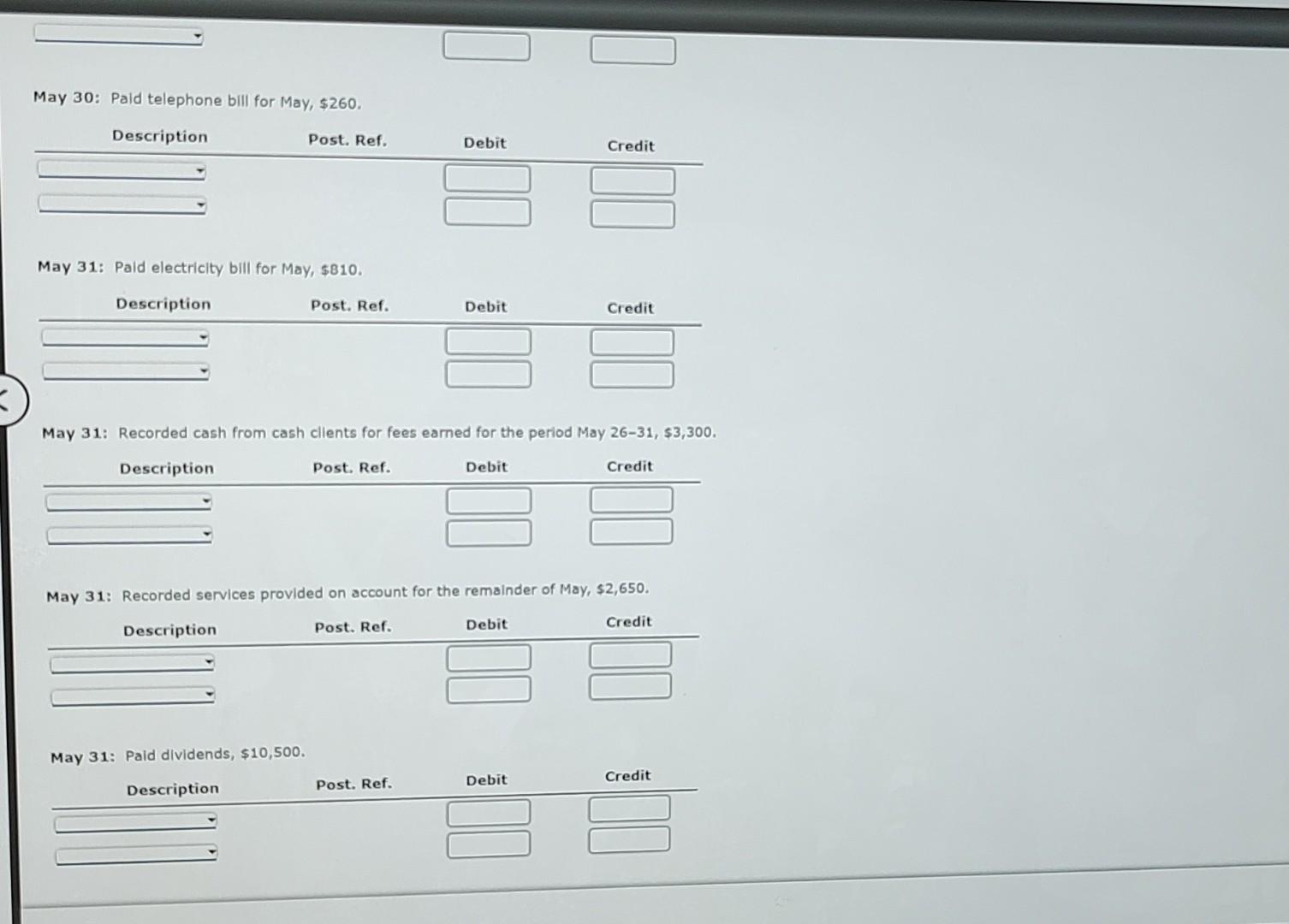 Solved The following is a comprehensive problem which | Chegg.com