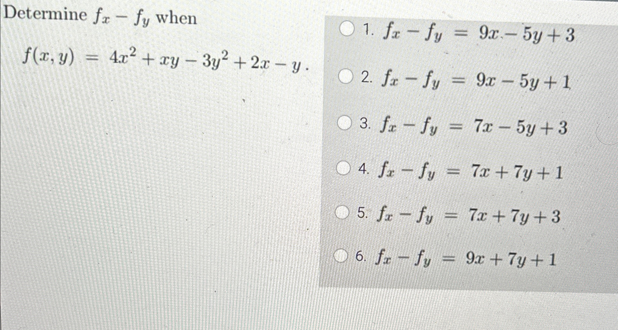 Solved Determine fx-fy | Chegg.com