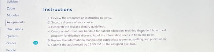 Solved Instructions 1. Review the resources on instructing | Chegg.com