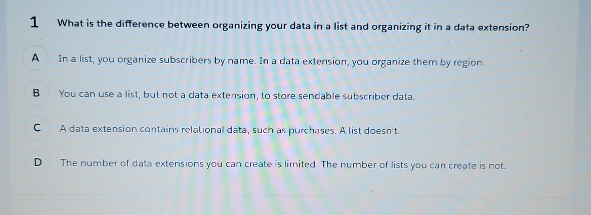 Solved 1 ﻿What is the difference between organizing your | Chegg.com