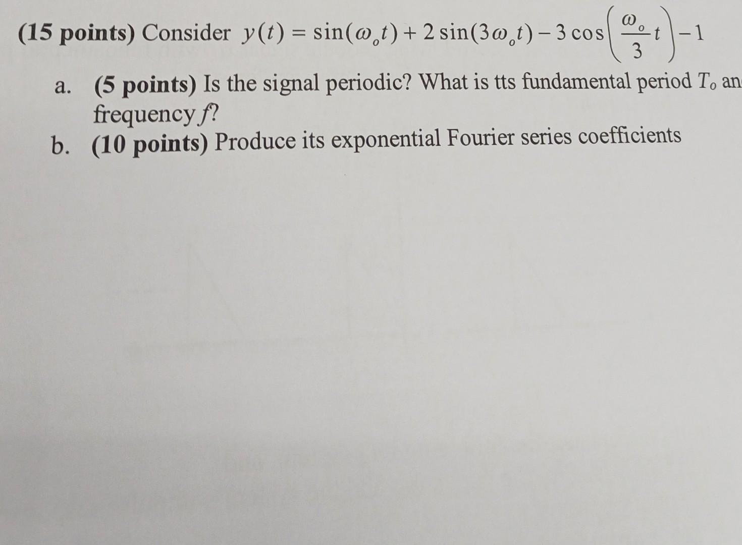 Solved (15 points) Consider | Chegg.com