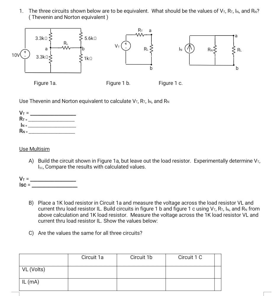 Solved #MULTISIM# Please solve in detail & simulate the | Chegg.com