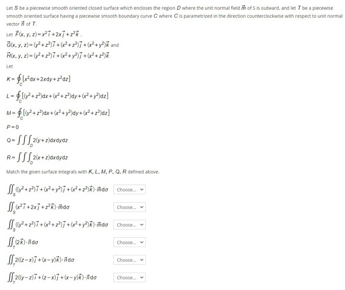 Solved Let S be a piecewise smooth oriented closed surface | Chegg.com