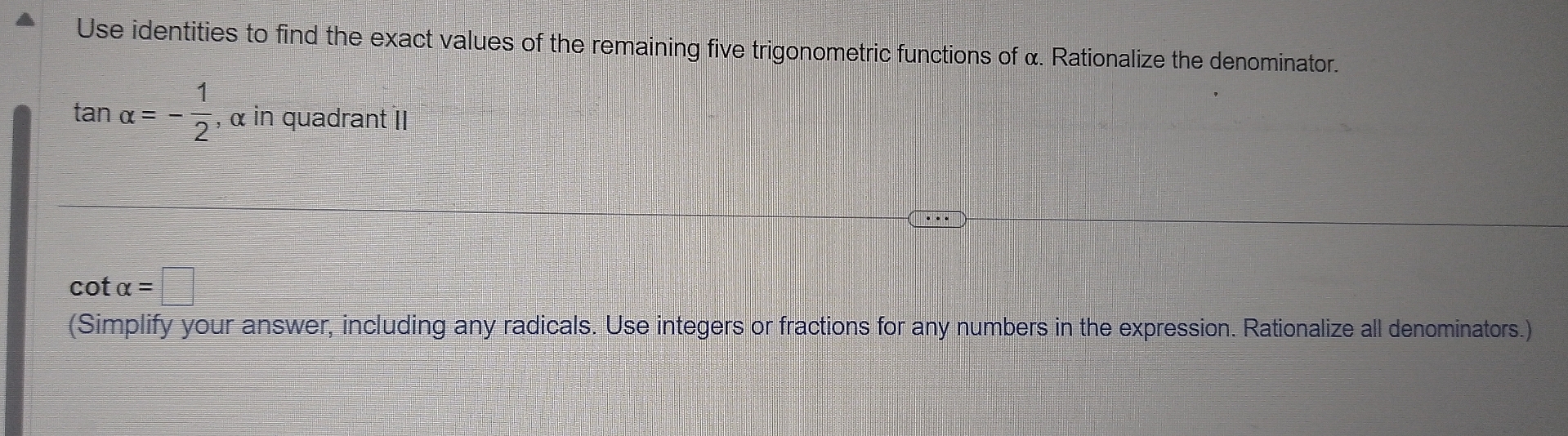 Solved Use identities to find the exact values of the | Chegg.com