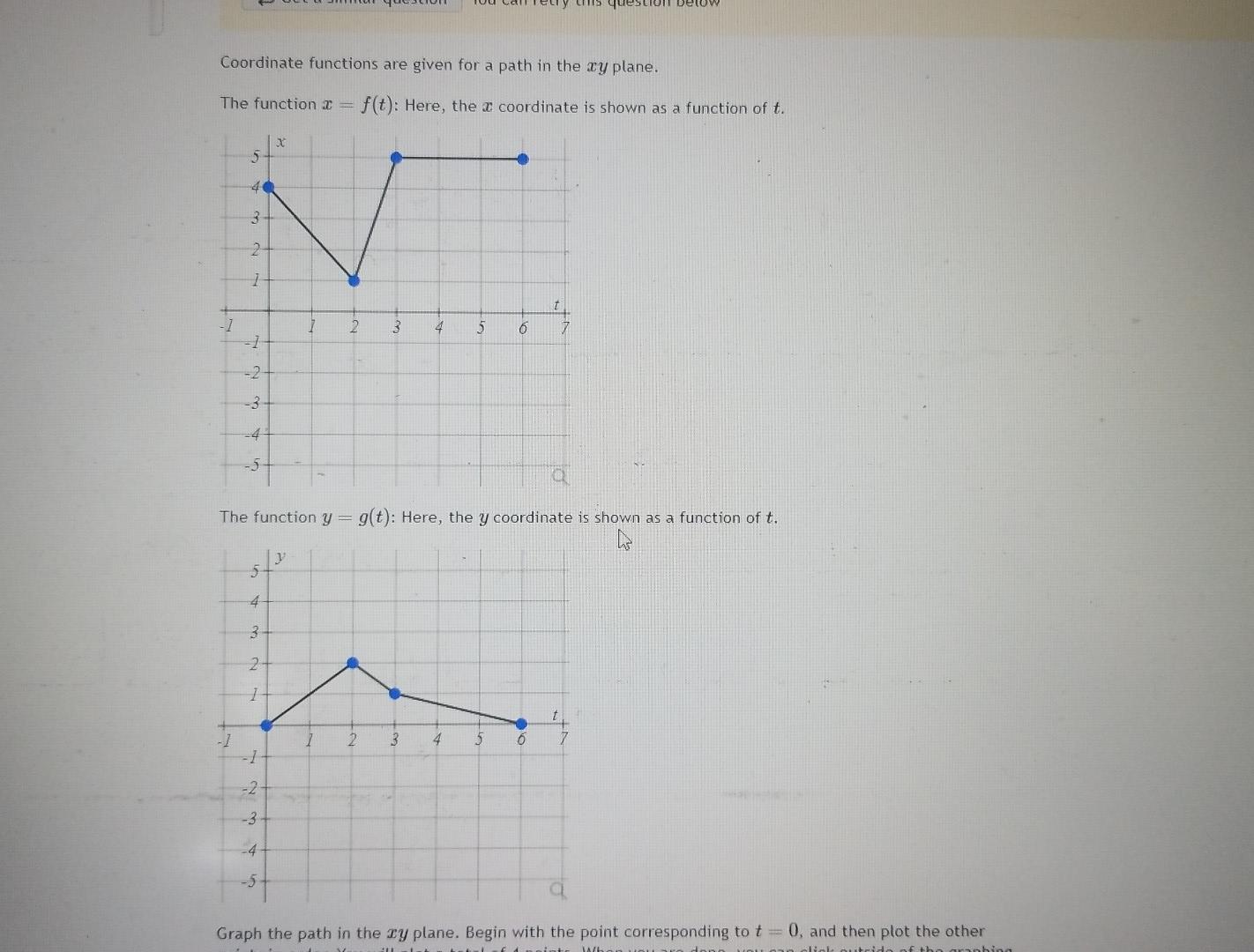 Solved Coordinate functions are given for a path in the xy | Chegg.com