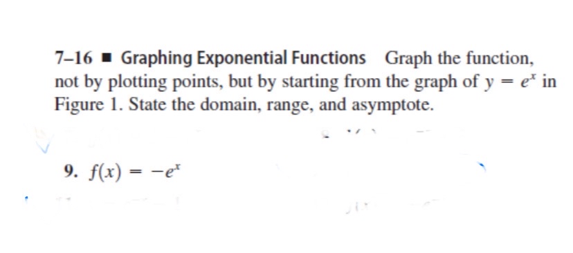 Solved 7-16 - ﻿Graphing Exponential Functions Graph the | Chegg.com