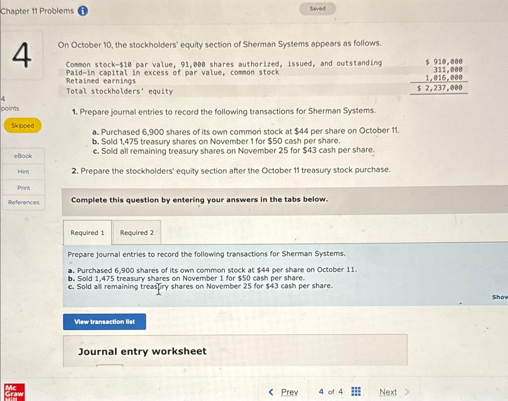 Solved Chapter 11 ﻿Problems | Chegg.com