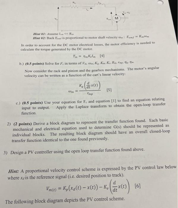 Solved 1) Derive the Open-Loop Transfer Function of the IPO2 | Chegg.com
