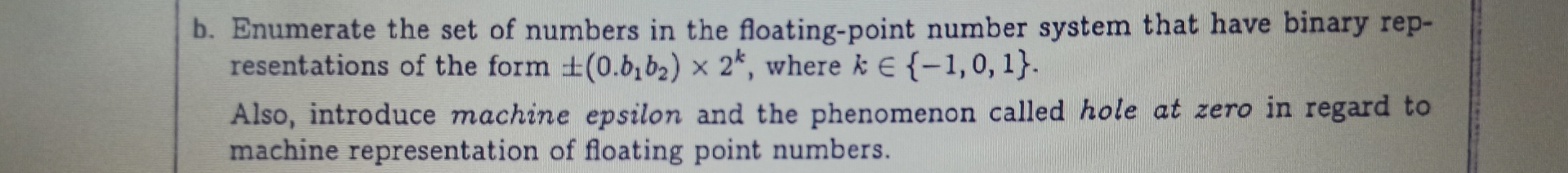 Solved b. ﻿Enumerate the set of numbers in the | Chegg.com