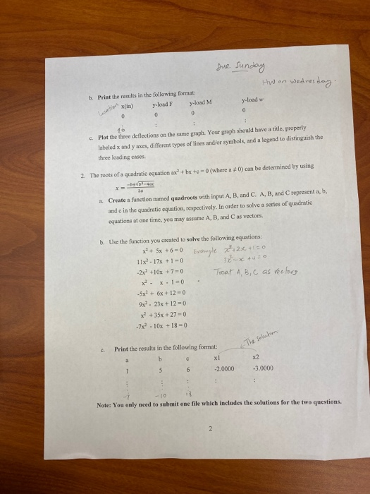 Solved ME 1311 MATLAB for Engineers with Applications Lab | Chegg.com