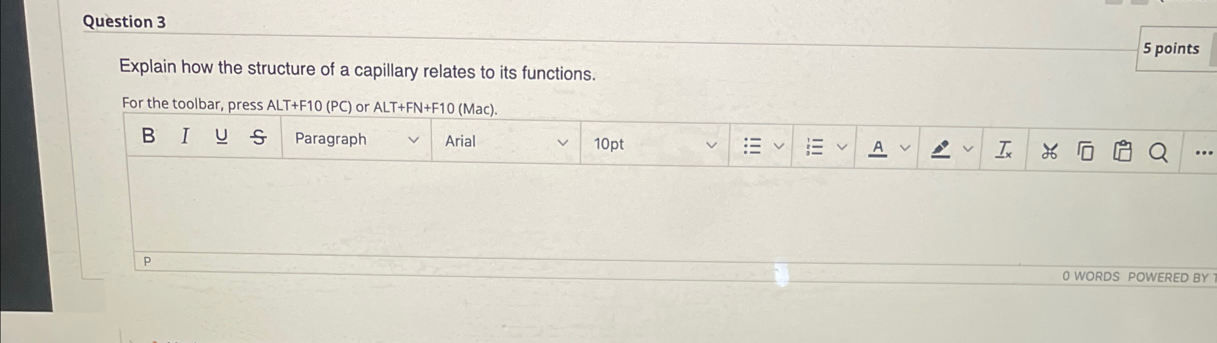 Solved Question 35 ﻿pointsExplain how the structure of a | Chegg.com